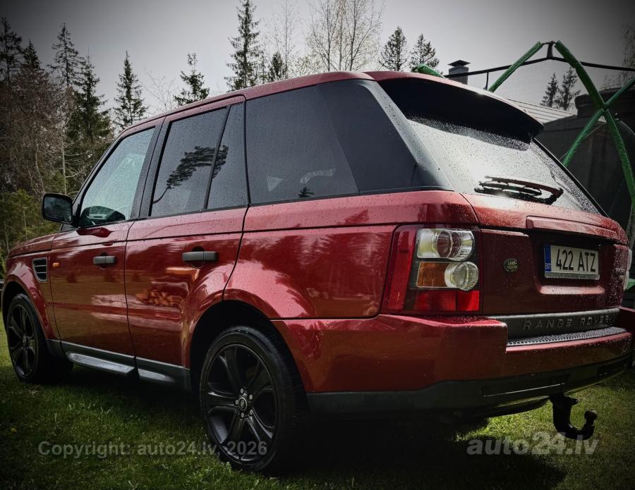 Sarkans Land Rover Range Rover Sport 2006 Tallina, ar dzinēja tilpumu 4.40 L un nobraukumu 230 tūkst. km par 6500 €, foto 9 vietnē AUTOMOTO.COM.LV