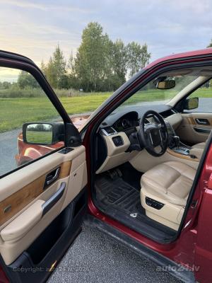 Red Land Rover Range Rover Sport 2006 in Tallinn, with an engine capacity of 2.70 L and mileage of 284 thousand km for 3200 €, photo 10 on AUTOMOTO.COM.LV