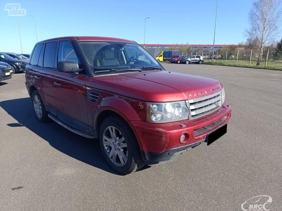 Red Land Rover Range Rover Sport 2009 in Avizieniai, with an engine capacity of 3.60 L and mileage of 325 thousand km for 4500 €, photo 8 on AUTOMOTO.COM.LV