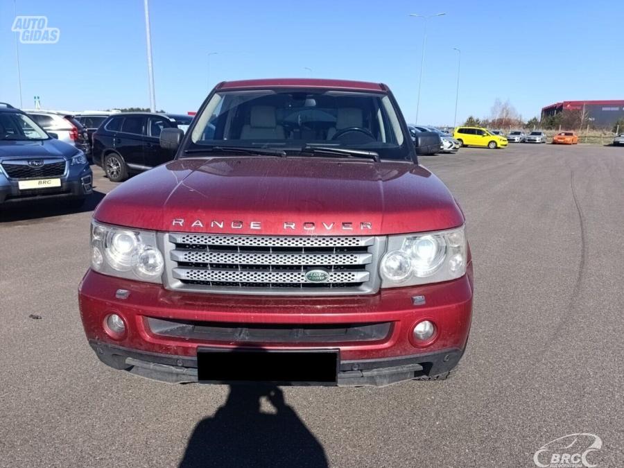 Red Land Rover Range Rover Sport 2009 in Avizieniai, with an engine capacity of 3.60 L and mileage of 325 thousand km for 4500 €, photo 9 on AUTOMOTO.COM.LV