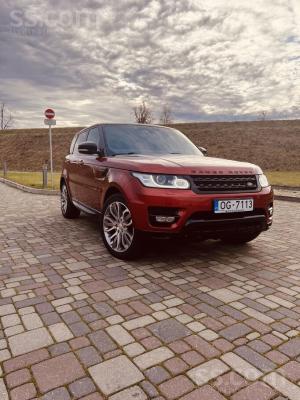 Red Land Rover Range Rover Sport 2013 in Daugavpils, with an engine capacity of 3.00 L and mileage of 260 thousand km for 15500 €, photo  on AUTOMOTO.COM.LV