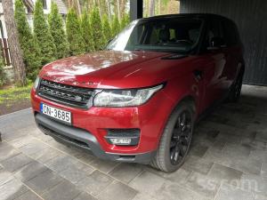 Red Land Rover Range Rover Sport 2014 in Riga, with an engine capacity of 3.00 L and mileage of 254 thousand km for 15730 €, photo  on AUTOMOTO.COM.LV