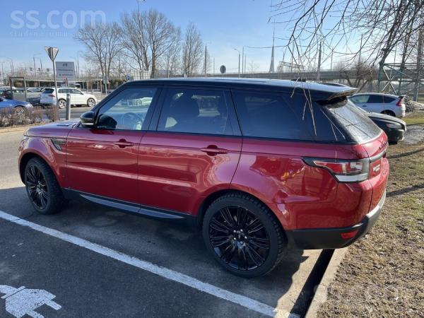 Red Land Rover Range Rover Sport 2014 in Riga, with an engine capacity of 3.00 L and mileage of 254 thousand km for 15730 €, photo 6 on AUTOMOTO.COM.LV