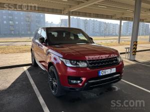 Red Land Rover Range Rover Sport 2014 in Riga, with an engine capacity of 3.00 L and mileage of 254 thousand km for 15990 €, photo  on AUTOMOTO.COM.LV