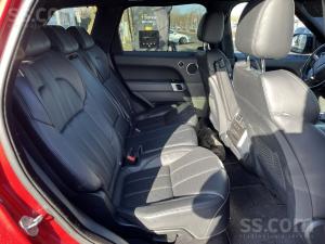Red Land Rover Range Rover Sport 2014 in Riga, with an engine capacity of 3.00 L and mileage of 254 thousand km for 15990 €, photo 5 on AUTOMOTO.COM.LV