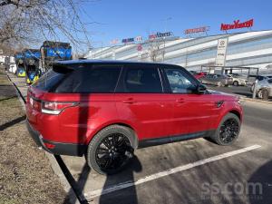 Red Land Rover Range Rover Sport 2014 in Riga, with an engine capacity of 3.00 L and mileage of 254 thousand km for 15990 €, photo 7 on AUTOMOTO.COM.LV