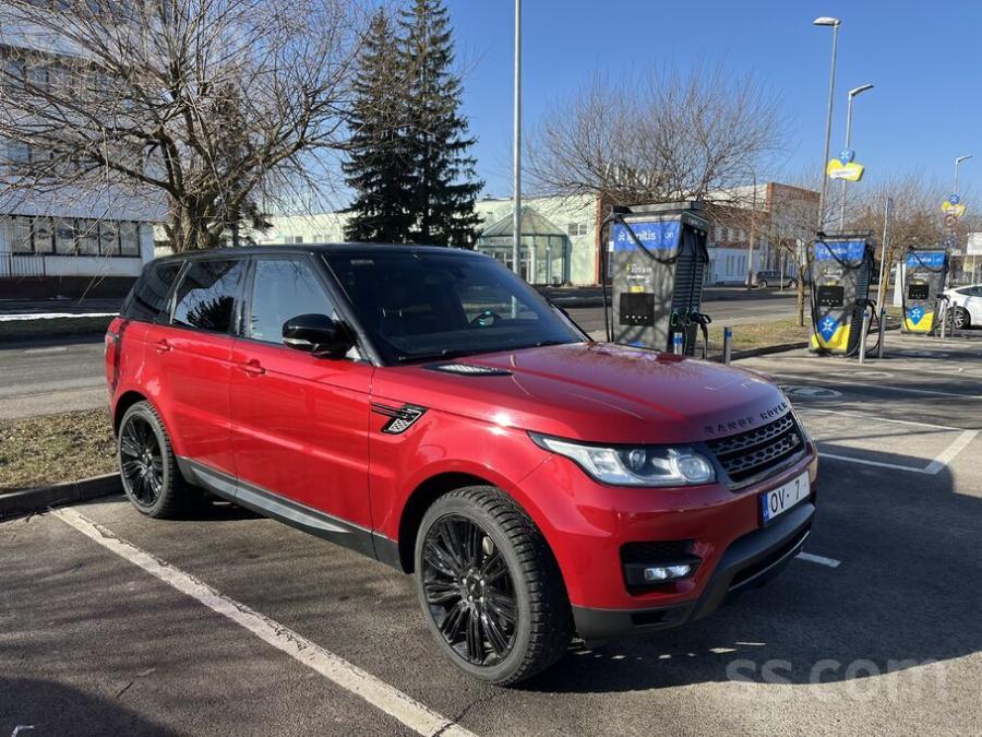 Red Land Rover Range Rover Sport 2014 in Riga, with an engine capacity of 3.00 L and mileage of 254 thousand km for 15990 €, photo 8 on AUTOMOTO.COM.LV