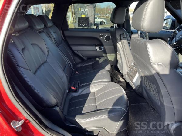 Red Land Rover Range Rover Sport 2014 in Riga, with an engine capacity of 3.00 L and mileage of 254 thousand km for 15730 €, photo 6 on AUTOMOTO.COM.LV