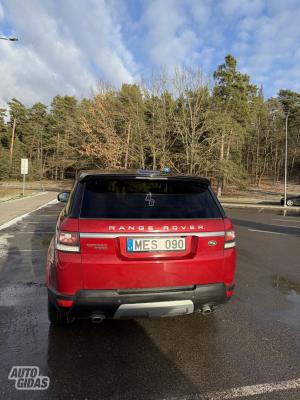 Sarkans Land Rover Range Rover Sport 2014 Kauņa, ar dzinēja tilpumu 3.00 L un nobraukumu 255 tūkst. km par 16000 €, foto 3 vietnē AUTOMOTO.COM.LV