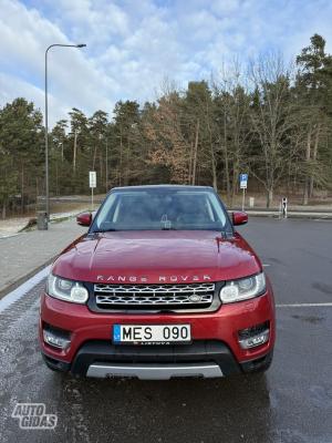Sarkans Land Rover Range Rover Sport 2014 Kauņa, ar dzinēja tilpumu 3.00 L un nobraukumu 255 tūkst. km par 16000 €, foto 4 vietnē AUTOMOTO.COM.LV