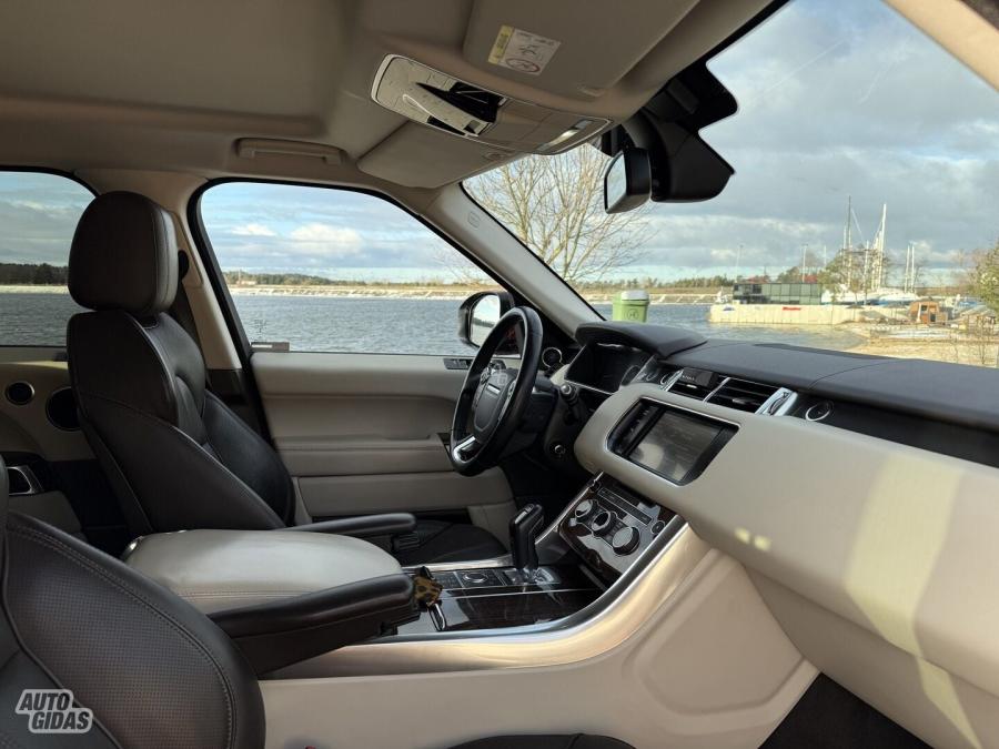 Sarkans Land Rover Range Rover Sport 2014 Kauņa, ar dzinēja tilpumu 3.00 L un nobraukumu 255 tūkst. km par 16000 €, foto 9 vietnē AUTOMOTO.COM.LV