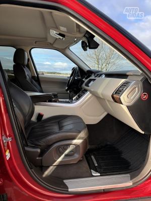 Sarkans Land Rover Range Rover Sport 2014 Kauņa, ar dzinēja tilpumu 3.00 L un nobraukumu 255 tūkst. km par 16000 €, foto 10 vietnē AUTOMOTO.COM.LV