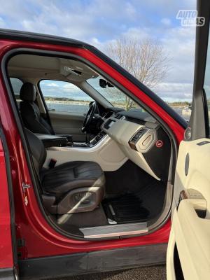 Sarkans Land Rover Range Rover Sport 2014 Kauņa, ar dzinēja tilpumu 3.00 L un nobraukumu 255 tūkst. km par 16000 €, foto 13 vietnē AUTOMOTO.COM.LV