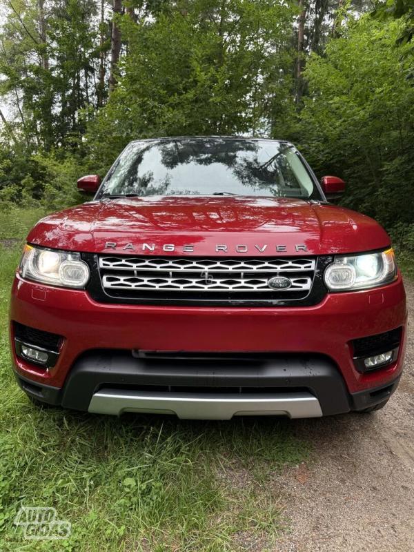 Red Land Rover Range Rover Sport 2014 in Kaunas, with an engine capacity of 3.00 L and mileage of 260 thousand km for 18000 €, photo 2 on AUTOMOTO.COM.LV