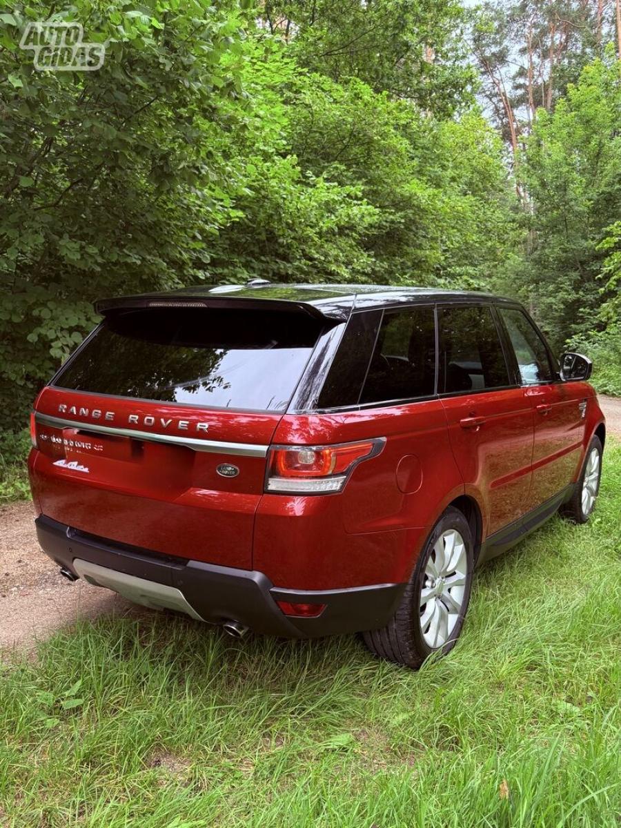 Red Land Rover Range Rover Sport 2014 in Kaunas, with an engine capacity of 3.00 L and mileage of 260 thousand km for 18000 €, photo 5 on AUTOMOTO.COM.LV