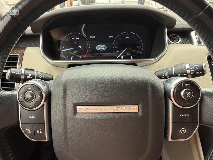Red Land Rover Range Rover Sport 2014 in Kaunas, with an engine capacity of 3.00 L and mileage of 260 thousand km for 18000 €, photo 12 on AUTOMOTO.COM.LV