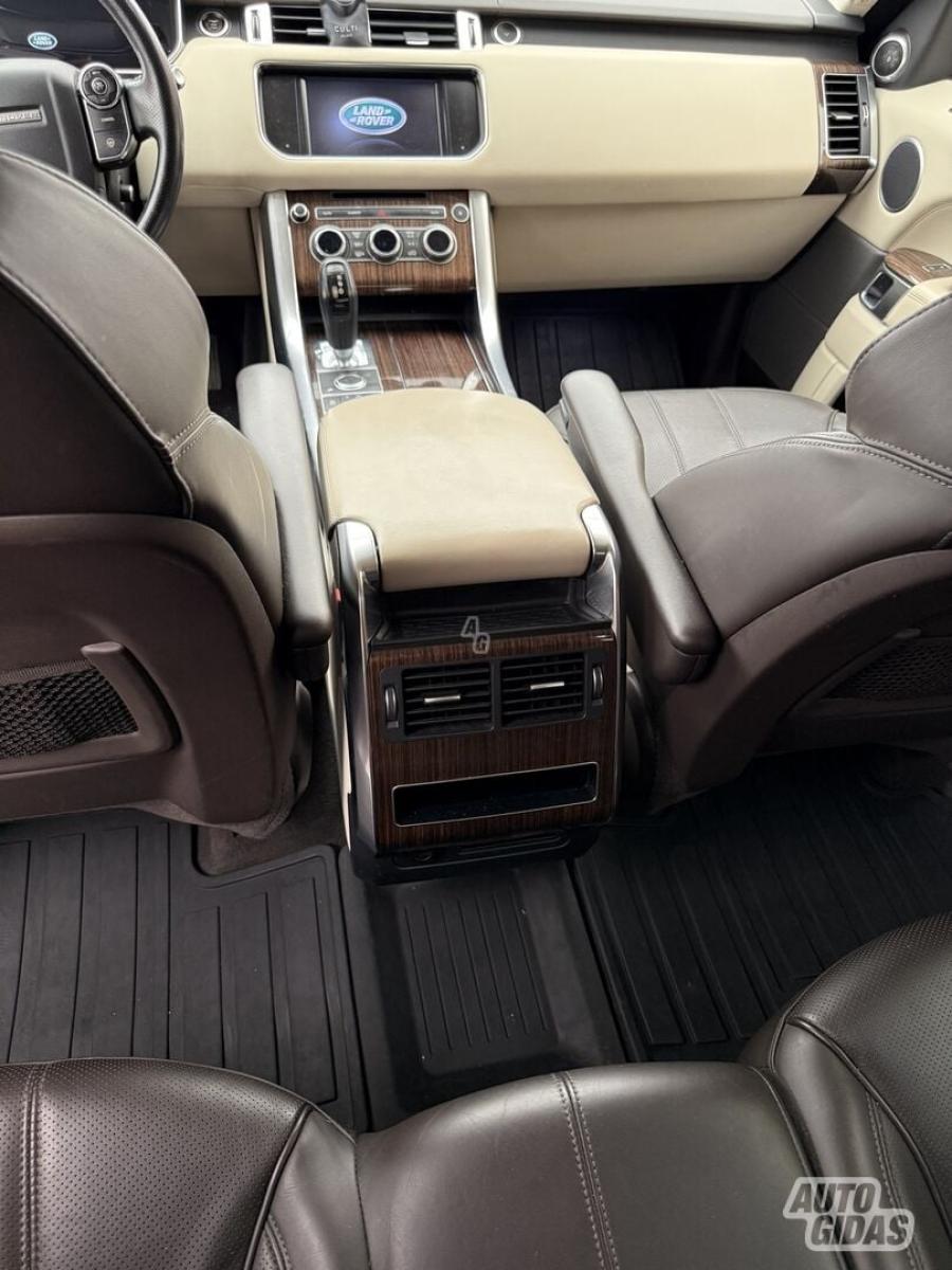 Red Land Rover Range Rover Sport 2014 in Kaunas, with an engine capacity of 3.00 L and mileage of 260 thousand km for 18000 €, photo 14 on AUTOMOTO.COM.LV