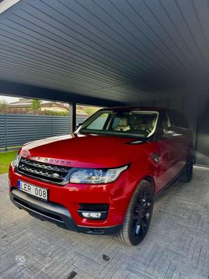 Red Land Rover Range Rover Sport 2015 in Siauliai, with an engine capacity of 2.99 L and mileage of 182 thousand km for 17500 €, photo  on AUTOMOTO.COM.LV