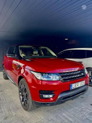 Red Land Rover Range Rover Sport 2015 in Siauliai, with an engine capacity of 2.99 L and mileage of 182 thousand km for 17500 €, photo 3 on AUTOMOTO.COM.LV