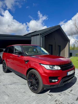 Red Land Rover Range Rover Sport 2015 in Siauliai, with an engine capacity of 2.99 L and mileage of 182 thousand km for 17500 €, photo 4 on AUTOMOTO.COM.LV