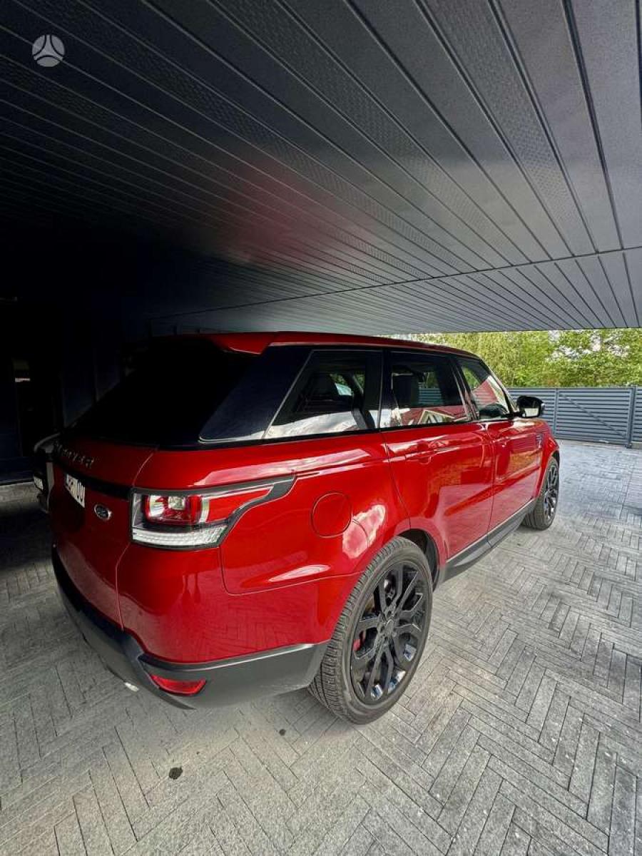 Red Land Rover Range Rover Sport 2015 in Siauliai, with an engine capacity of 2.99 L and mileage of 182 thousand km for 17500 €, photo 6 on AUTOMOTO.COM.LV