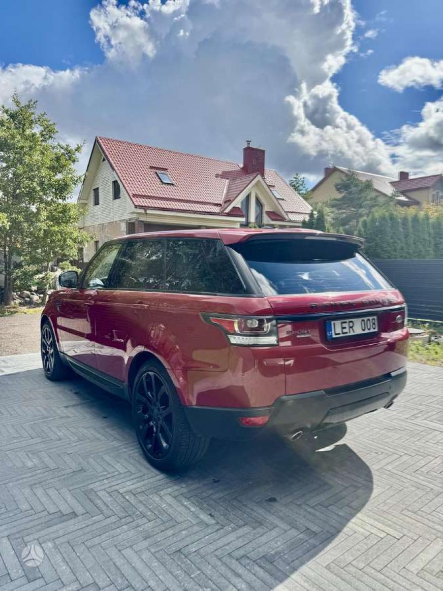 Red Land Rover Range Rover Sport 2015 in Siauliai, with an engine capacity of 2.99 L and mileage of 182 thousand km for 17500 €, photo 7 on AUTOMOTO.COM.LV