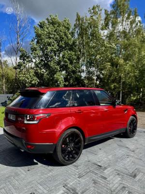 Red Land Rover Range Rover Sport 2015 in Siauliai, with an engine capacity of 2.99 L and mileage of 182 thousand km for 17500 €, photo 8 on AUTOMOTO.COM.LV