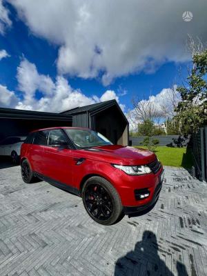 Red Land Rover Range Rover Sport 2015 in Siauliai, with an engine capacity of 2.99 L and mileage of 182 thousand km for 17500 €, photo 10 on AUTOMOTO.COM.LV