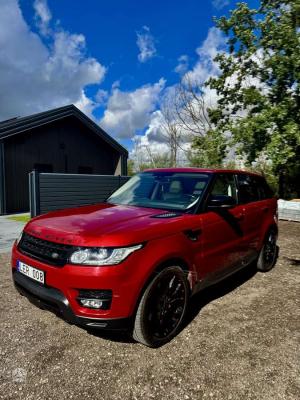 Red Land Rover Range Rover Sport 2015 in Siauliai, with an engine capacity of 2.99 L and mileage of 182 thousand km for 17500 €, photo 13 on AUTOMOTO.COM.LV