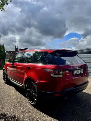 Red Land Rover Range Rover Sport 2015 in Siauliai, with an engine capacity of 2.99 L and mileage of 182 thousand km for 17500 €, photo 14 on AUTOMOTO.COM.LV