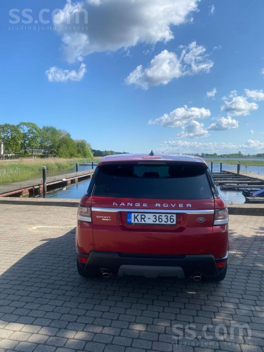 Sarkans Land Rover Range Rover Sport 2017 Jūrmala, ar dzinēja tilpumu 3.00 L un nobraukumu 250 tūkst. km par 23500 €, foto 5 vietnē AUTOMOTO.COM.LV