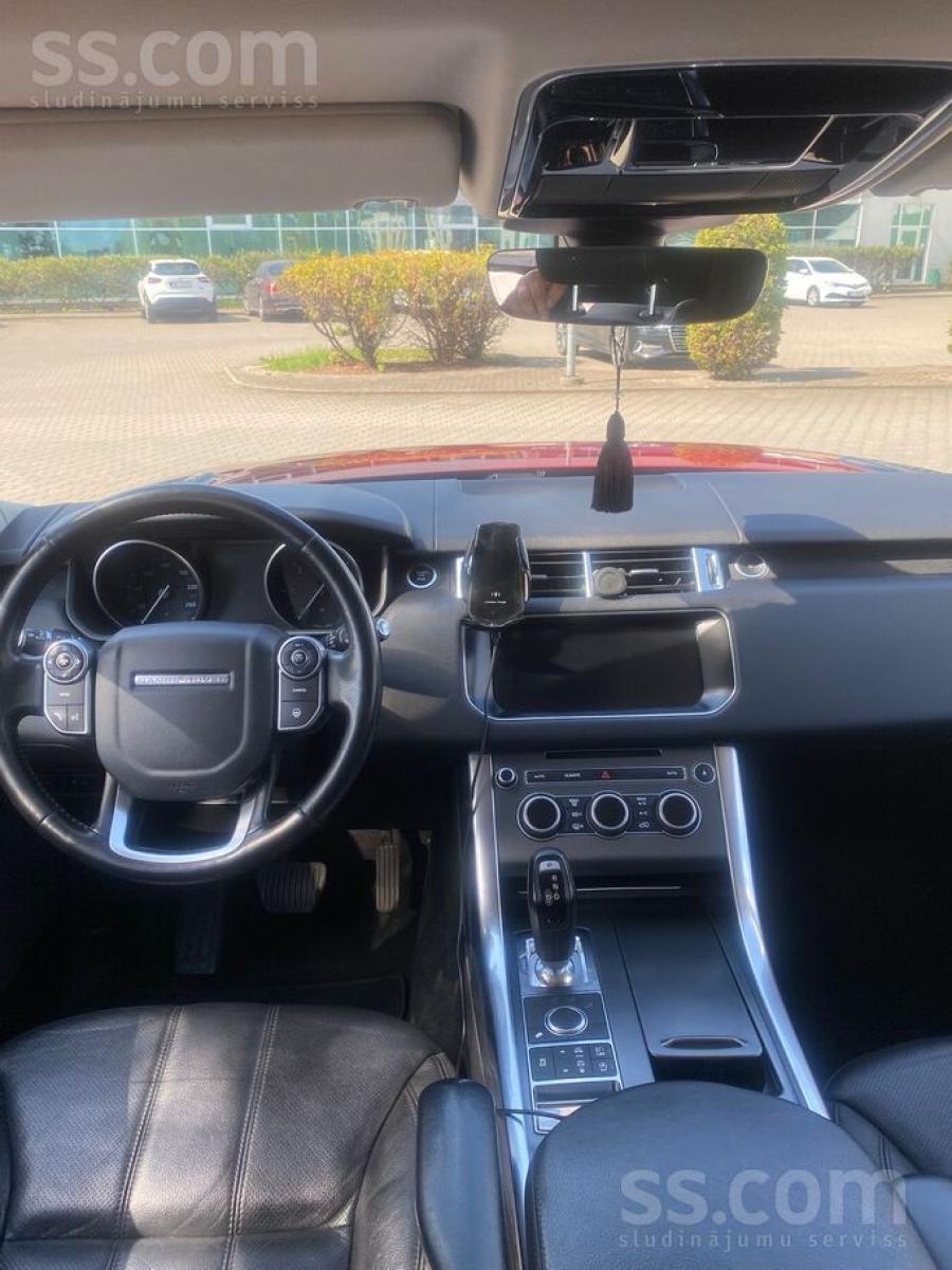 Sarkans Land Rover Range Rover Sport 2017 Jūrmala, ar dzinēja tilpumu 3.00 L un nobraukumu 250 tūkst. km par 23500 €, foto 7 vietnē AUTOMOTO.COM.LV