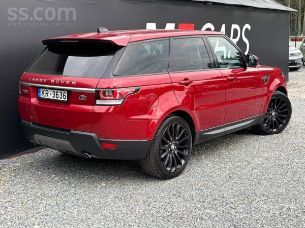 Sarkans Land Rover Range Rover Sport 2017 Rīga, ar dzinēja tilpumu 3.00 L un nobraukumu 258 tūkst. km par 13990 €, foto 4 vietnē AUTOMOTO.COM.LV