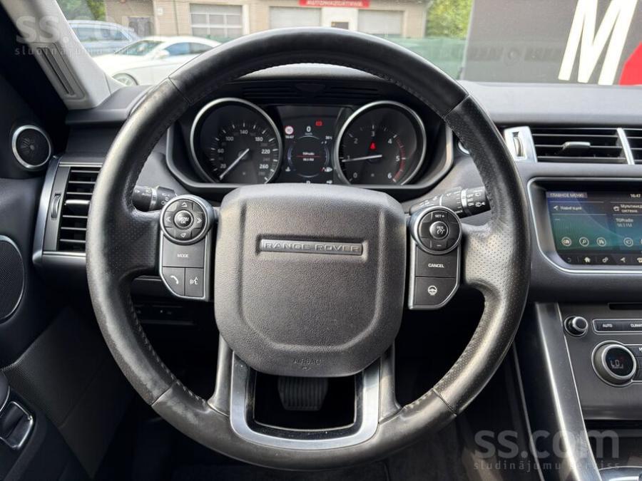 Sarkans Land Rover Range Rover Sport 2017 Rīga, ar dzinēja tilpumu 3.00 L un nobraukumu 258 tūkst. km par 13990 €, foto 12 vietnē AUTOMOTO.COM.LV