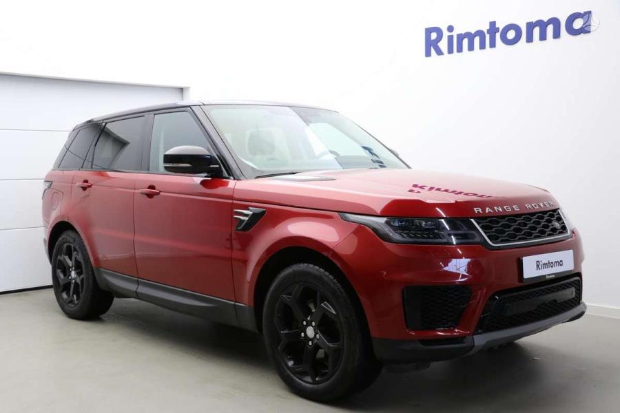 Sarkans Land Rover Range Rover Sport 2020 Viļņa, ar dzinēja tilpumu 2.99 L un nobraukumu 74 tūkst. km par 36190 €, foto 1 vietnē AUTOMOTO.COM.LV