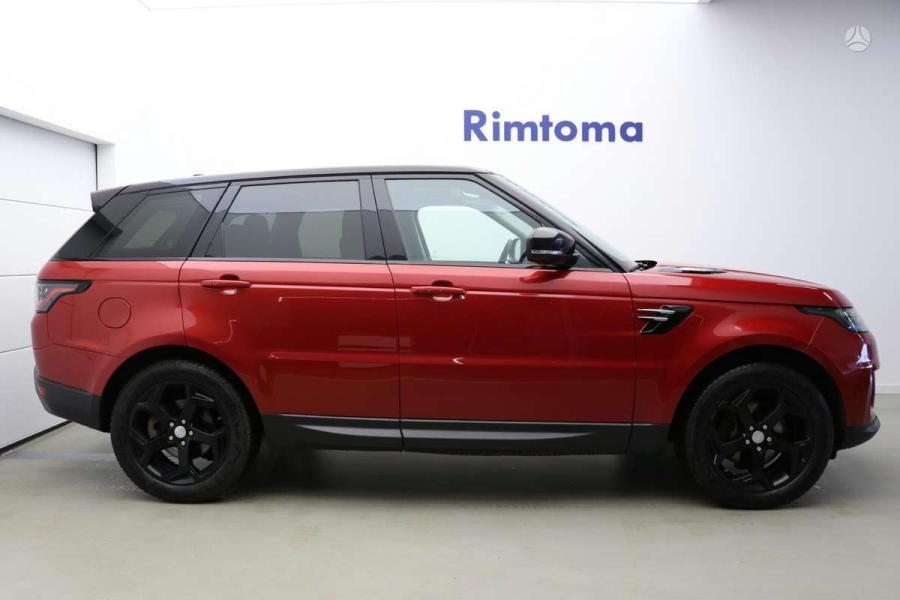 Red Land Rover Range Rover Sport 2020 in Vilnius, with an engine capacity of 2.99 L and mileage of 74 thousand km for 36190 €, photo 4 on AUTOMOTO.COM.LV