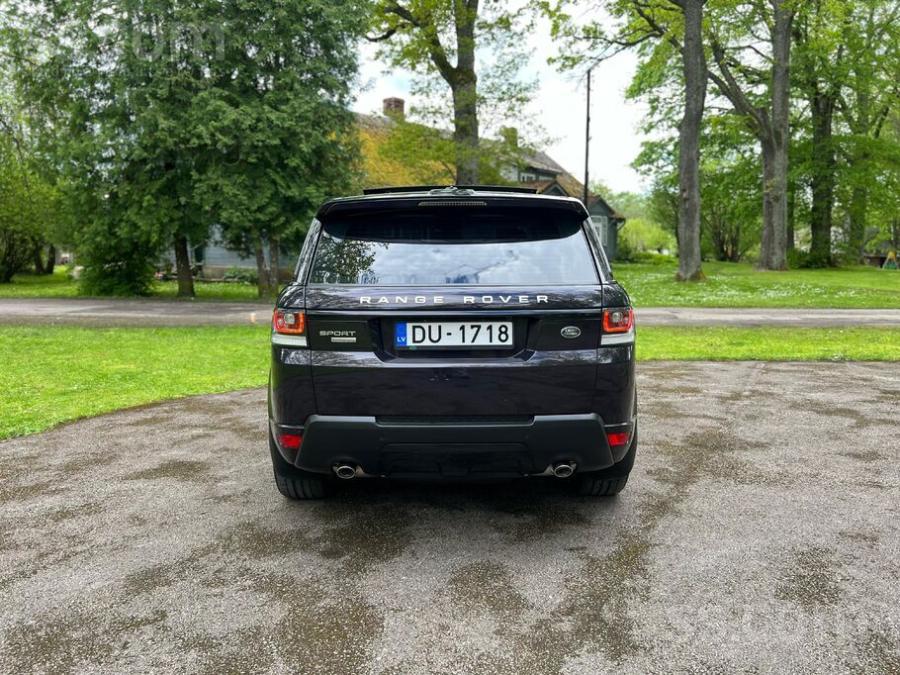Violets Land Rover Range Rover Sport 2014 Cēsis, ar dzinēja tilpumu 3.00 L un nobraukumu 131 tūkst. km par 24990 €, foto 8 vietnē AUTOMOTO.COM.LV