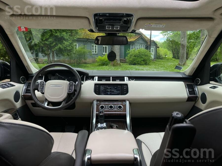 Violets Land Rover Range Rover Sport 2014 Cēsis, ar dzinēja tilpumu 3.00 L un nobraukumu 131 tūkst. km par 24990 €, foto 13 vietnē AUTOMOTO.COM.LV
