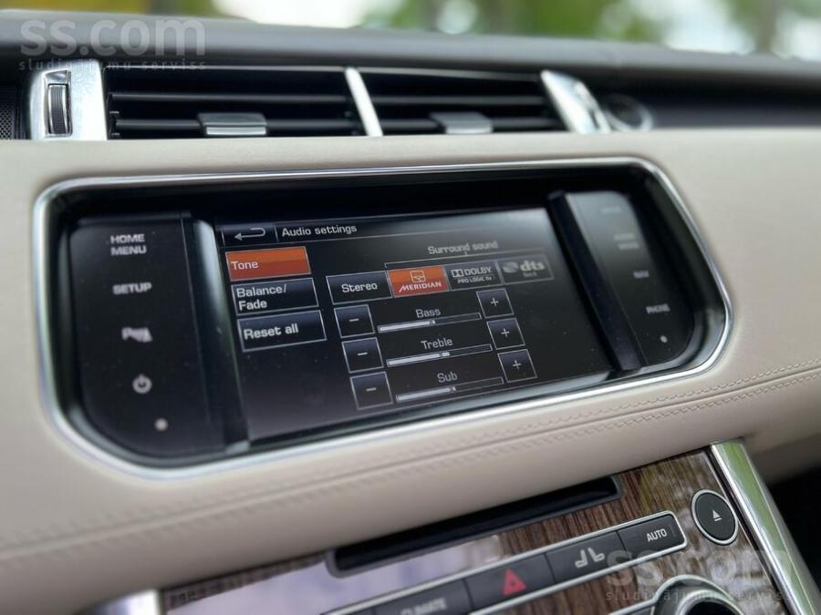 Violets Land Rover Range Rover Sport 2014 Cēsis, ar dzinēja tilpumu 3.00 L un nobraukumu 131 tūkst. km par 24990 €, foto 33 vietnē AUTOMOTO.COM.LV