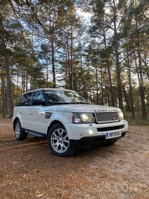 White Land Rover Range Rover Sport 2006 in Riga, with an engine capacity of 2.70 L and mileage of 273 thousand km for 3900 €, photo 1 on AUTOMOTO.COM.LV