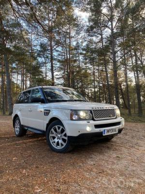 Balts Land Rover Range Rover Sport 2006 Rīga, ar dzinēja tilpumu 2.70 L un nobraukumu 273 tūkst. km par 3900 €, foto  vietnē AUTOMOTO.COM.LV