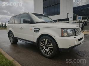 White Land Rover Range Rover Sport 2006 in Riga, with an engine capacity of 2.70 L and mileage of 279 thousand km for 6299 €, photo 5 on AUTOMOTO.COM.LV