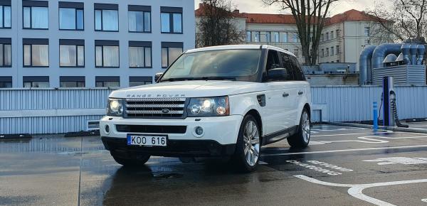 Balts Land Rover Range Rover Sport 2008 Viļņa, ar dzinēja tilpumu 2.70 L un nobraukumu 200 tūkst. km par 3550 €, foto 1 vietnē AUTOMOTO.COM.LV