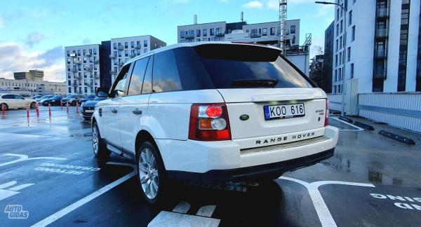 White Land Rover Range Rover Sport 2008 in Vilnius, with an engine capacity of 2.70 L and mileage of 200 thousand km for 3499 €, photo 2 on AUTOMOTO.COM.LV