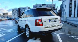 White Land Rover Range Rover Sport 2008 in Vilnius, with an engine capacity of 2.70 L and mileage of 200 thousand km for 3499 €, photo 2 on AUTOMOTO.COM.LV
