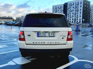 White Land Rover Range Rover Sport 2008 in Vilnius, with an engine capacity of 2.70 L and mileage of 200 thousand km for 3499 €, photo 3 on AUTOMOTO.COM.LV