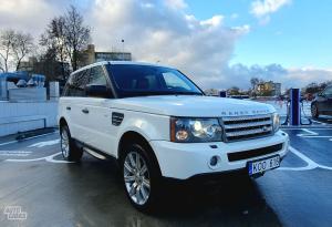 White Land Rover Range Rover Sport 2008 in Vilnius, with an engine capacity of 2.70 L and mileage of 200 thousand km for 3499 €, photo 5 on AUTOMOTO.COM.LV