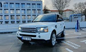 Balts Land Rover Range Rover Sport 2008 Viļņa, ar dzinēja tilpumu 2.70 L un nobraukumu 200 tūkst. km par 3300 €, foto  vietnē AUTOMOTO.COM.LV