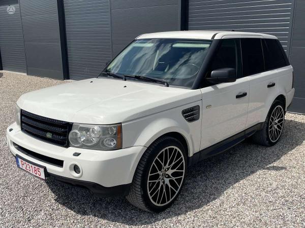 Balts Land Rover Range Rover Sport 2008 Utena, ar dzinēja tilpumu 4.20 L un nobraukumu 293 tūkst. km par 5650 €, foto 1 vietnē AUTOMOTO.COM.LV