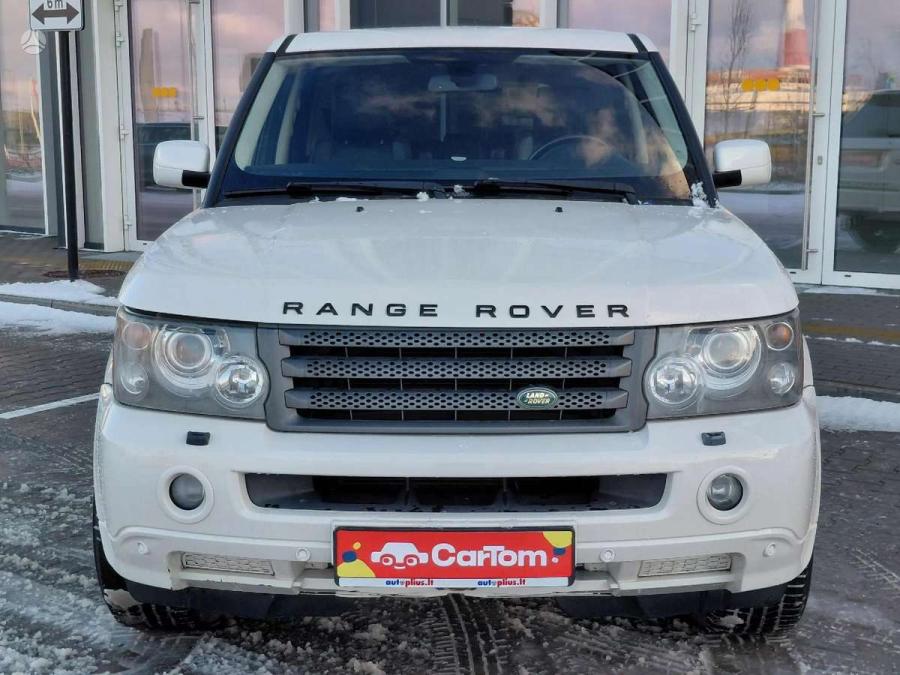 Balts Land Rover Range Rover Sport 2009 Viļņa, ar dzinēja tilpumu 2.72 L un nobraukumu 144 tūkst. km par 3500 €, foto 2 vietnē AUTOMOTO.COM.LV